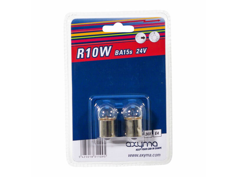 Ampoule 24V R10W (X2) - Maxicar, Produits d'entretiens auto pour ...