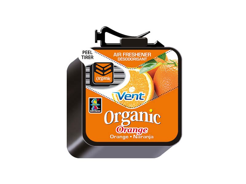 Désodorisant Vent Organic ORANGE - Maxicar, Produits d'entretiens auto ...